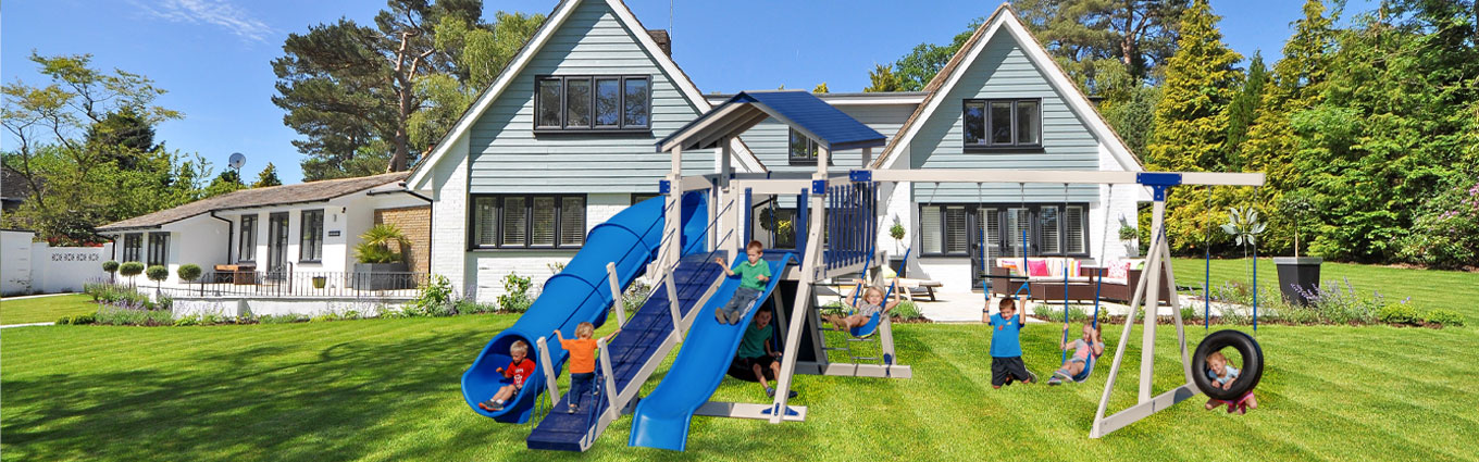 How to Incorporate a Swingset into Your Landscape Design